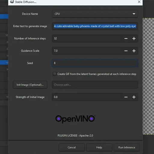 Stable Diffusion Powered by Intel® Arc™, Using GIMP – Intel Gaming Access