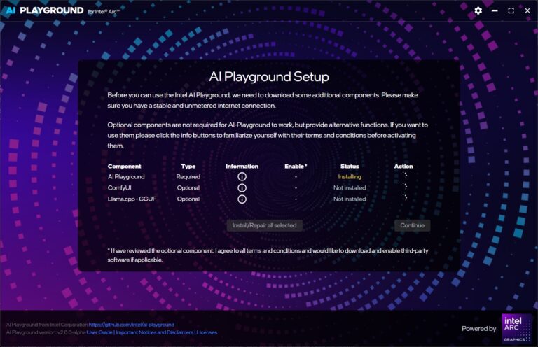 Introducing AI Playground – Intel Gaming Access